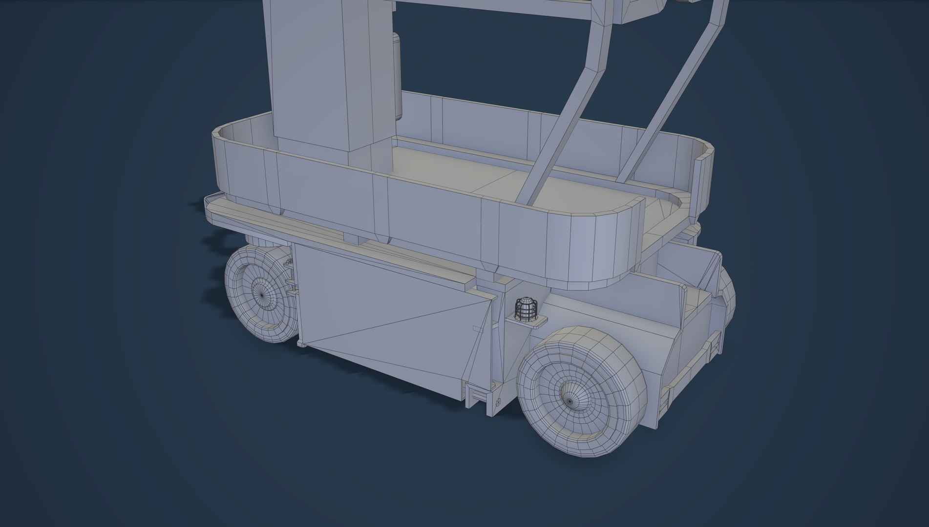 3D Jlg 1230es Driveable Vertical - TurboSquid 1596146