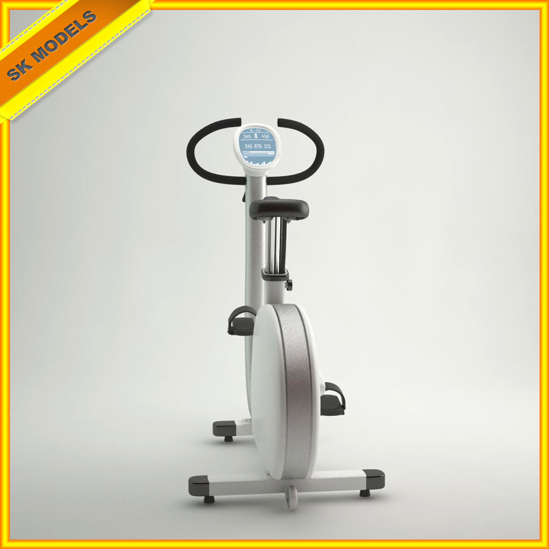 3d model exercise bike
