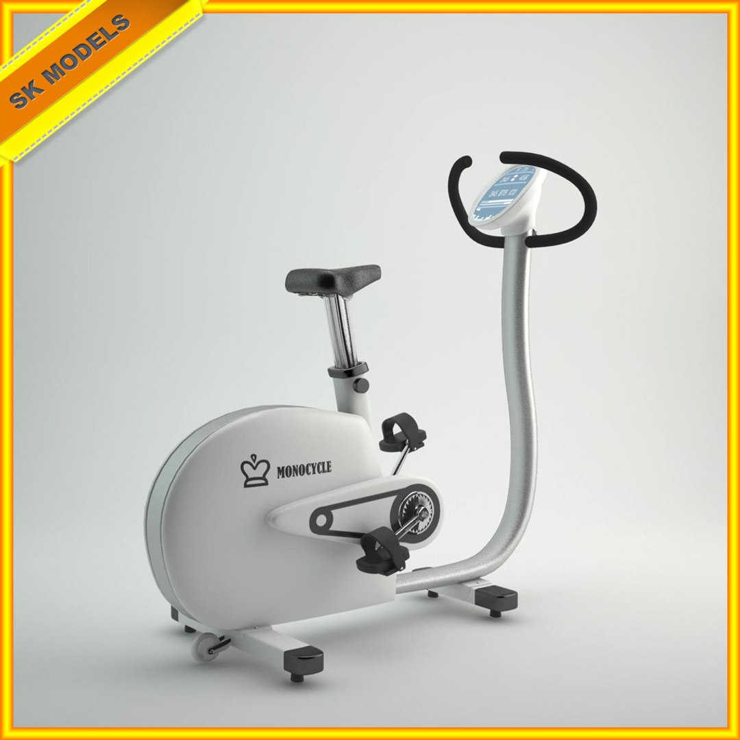3d Model Exercise Bike