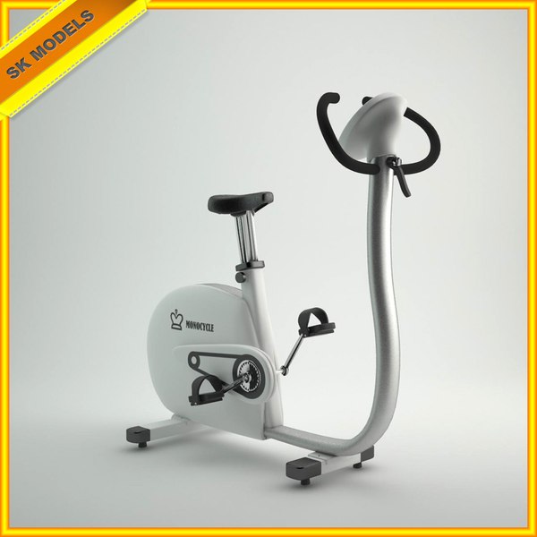 3d model exercise bike