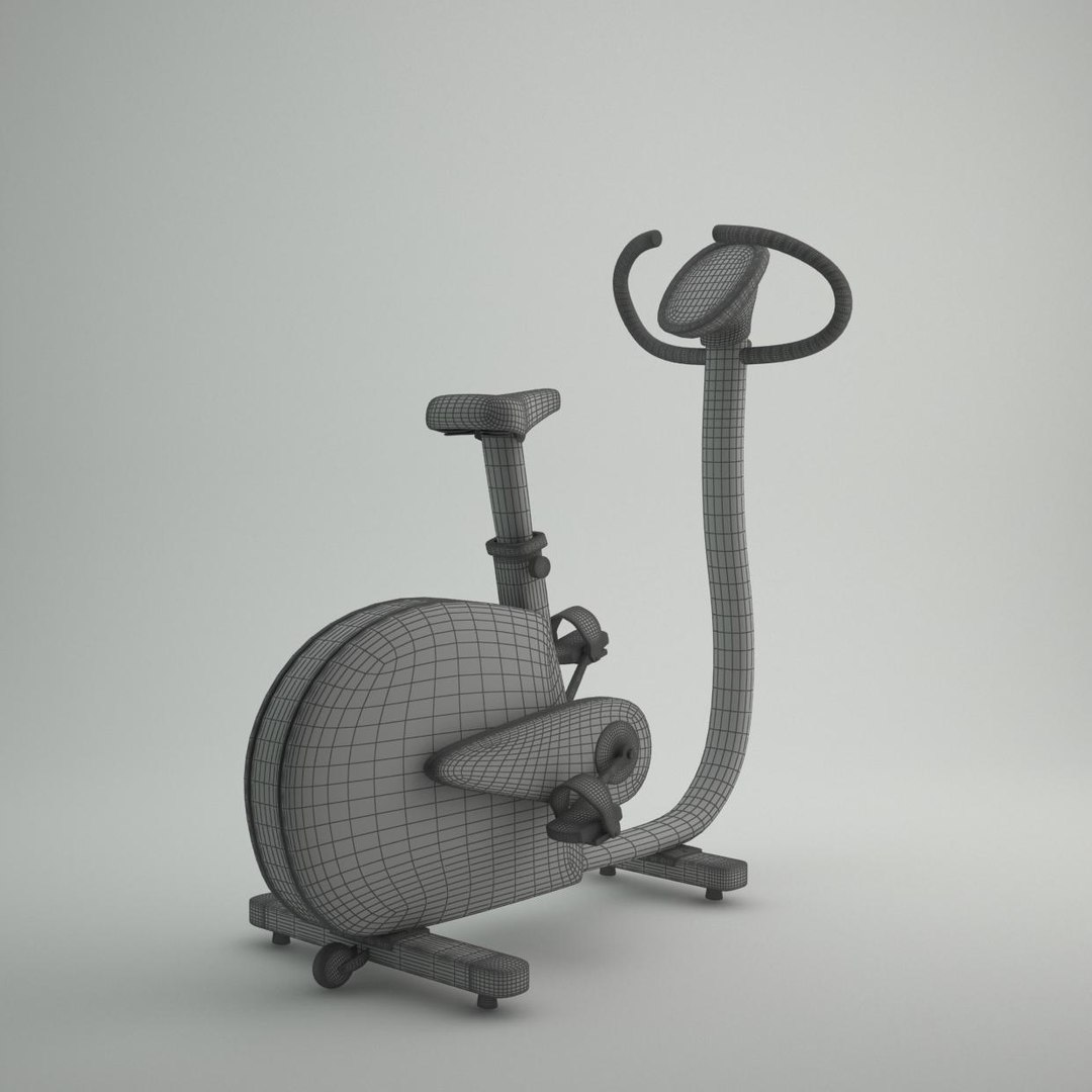 3d Model Exercise Bike