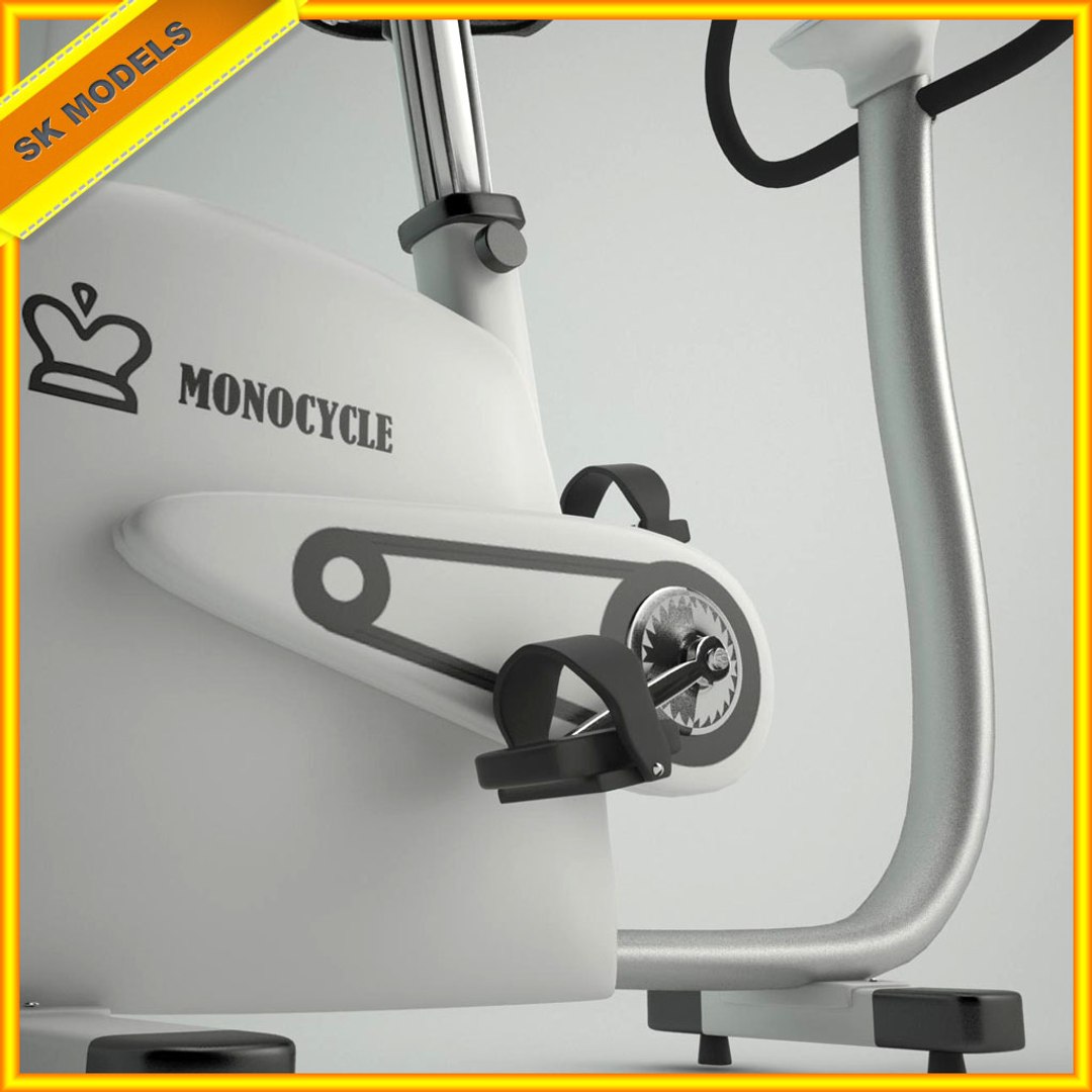 3d Model Exercise Bike