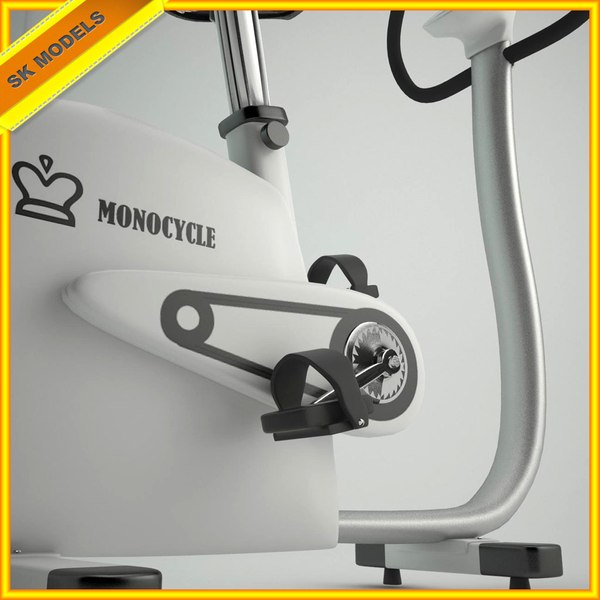 3d model exercise bike
