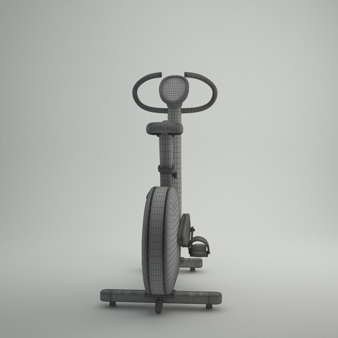 3d model exercise bike