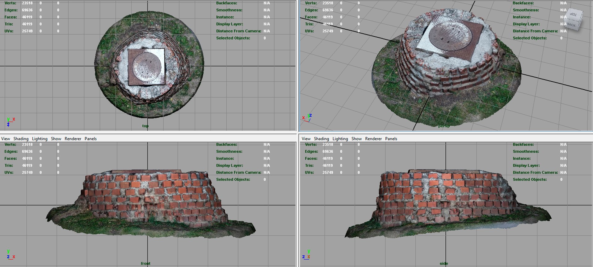 Free 3D Sewer Bricks - TurboSquid 1299466