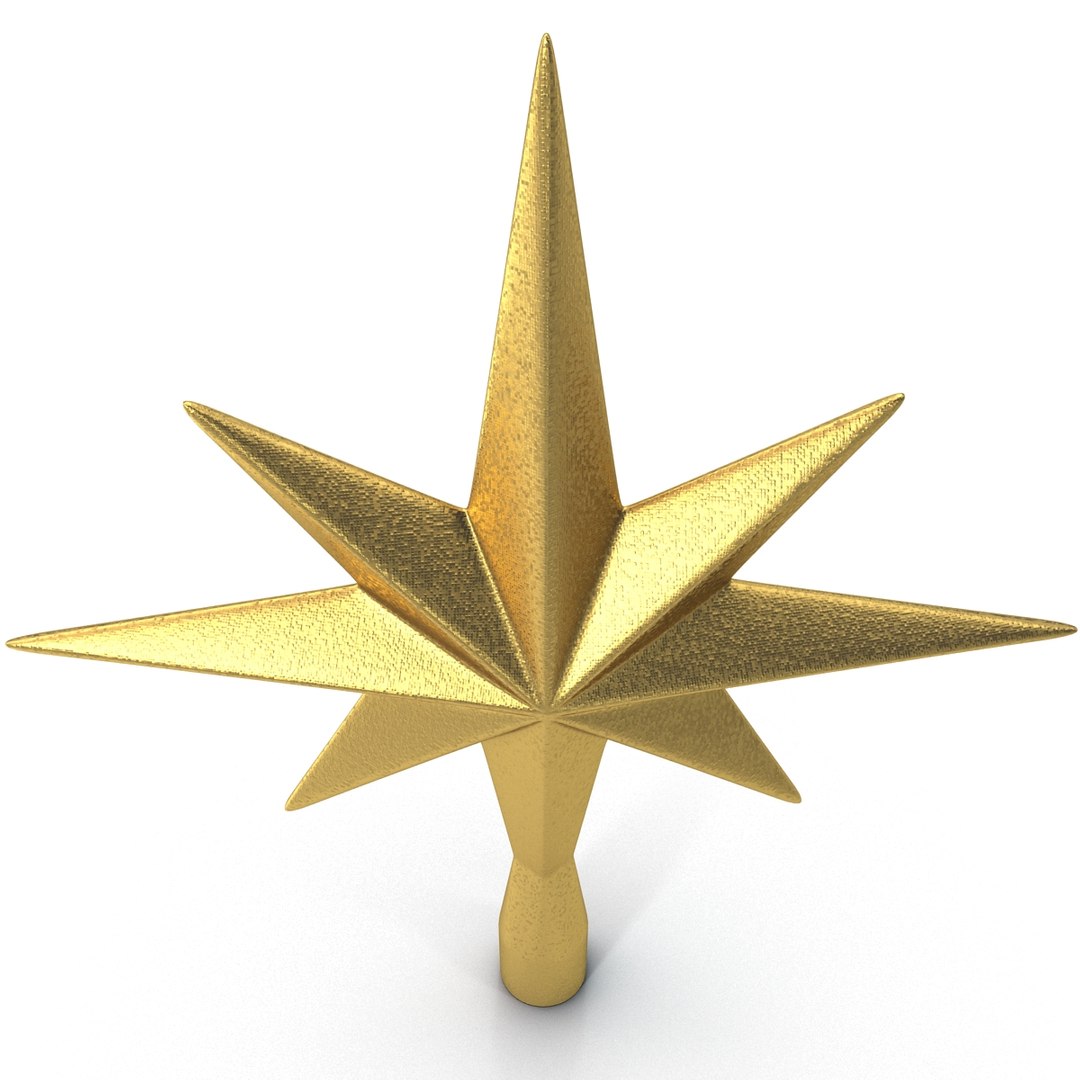 Star Tree Topper 3d 3ds