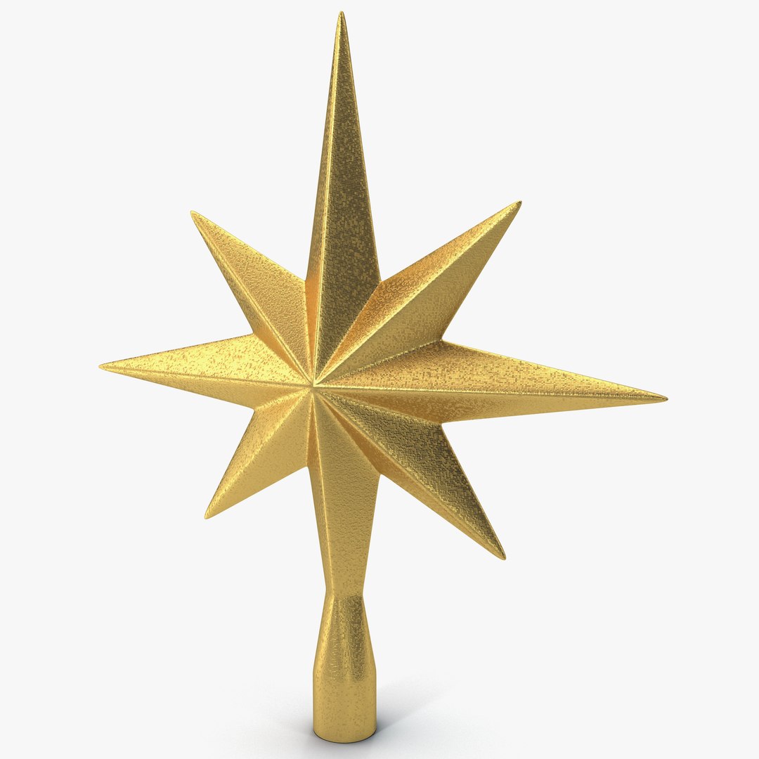 Star Tree Topper 3d 3ds