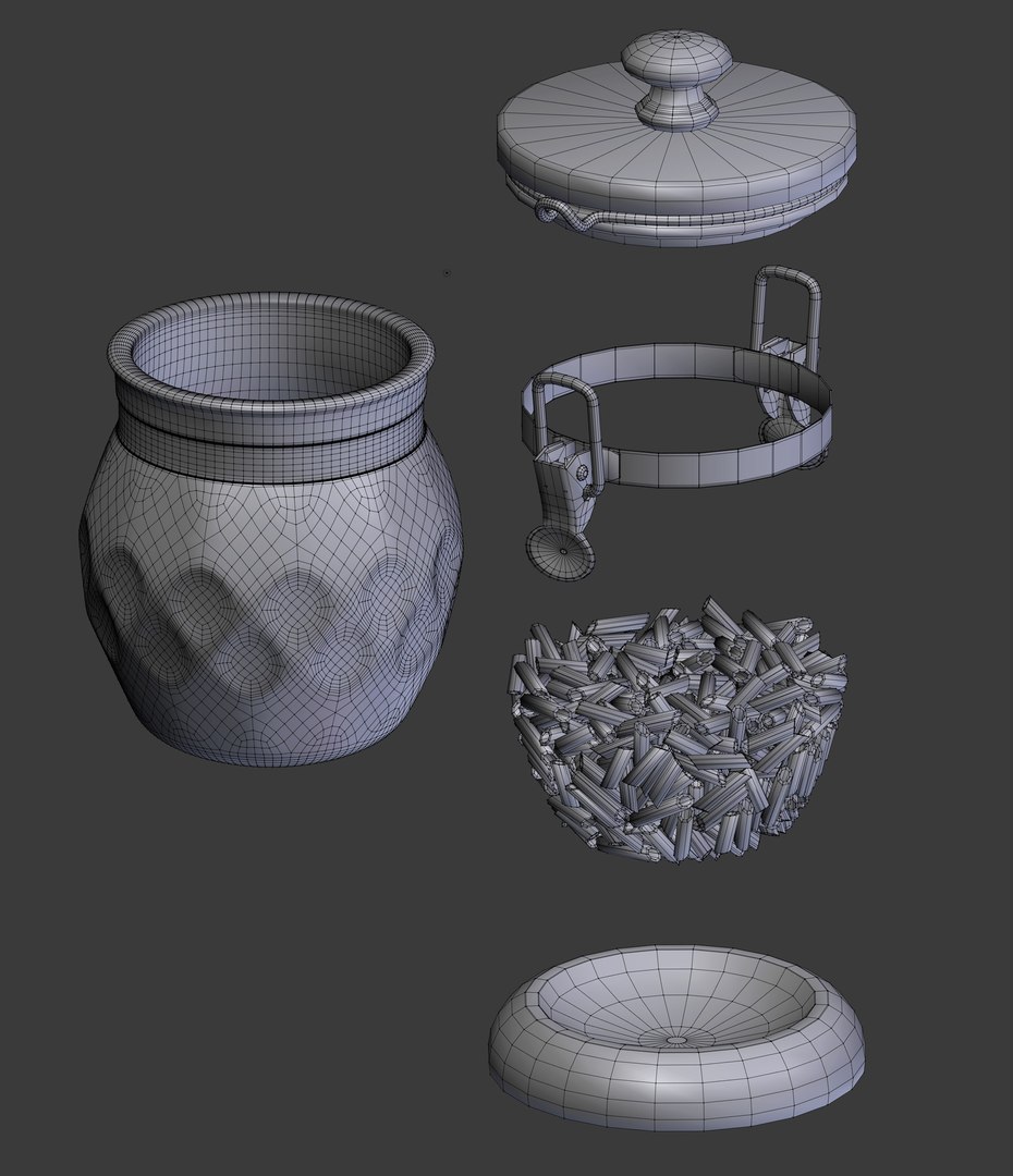 3d Model Jar