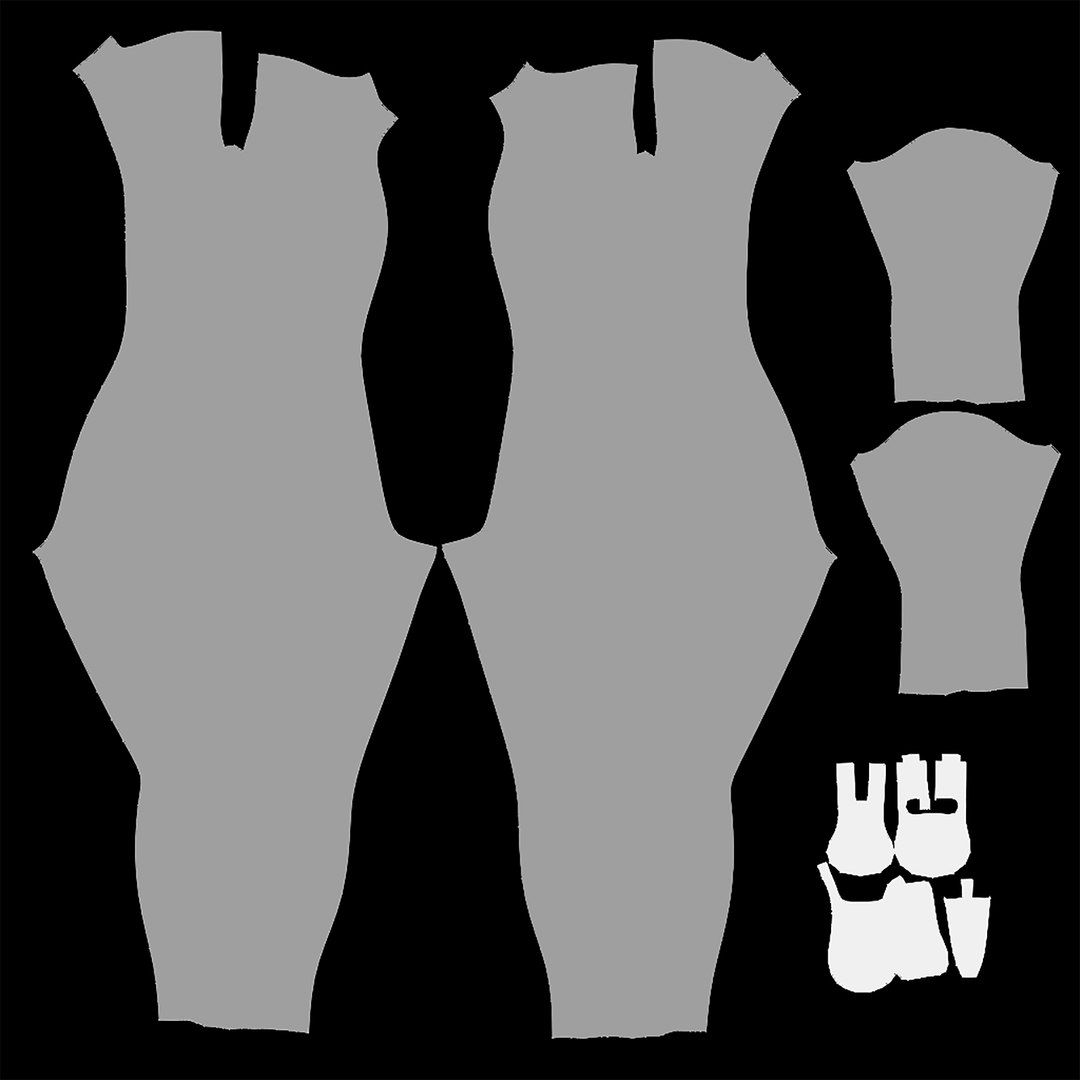 Full Body Suit 3D Model - TurboSquid 1758223