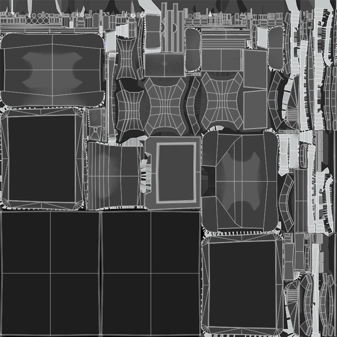 Pos Dual Screen 3D Model - TurboSquid 1839206