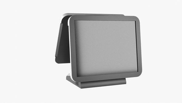 Pos Dual Screen 3D model - TurboSquid 1839206