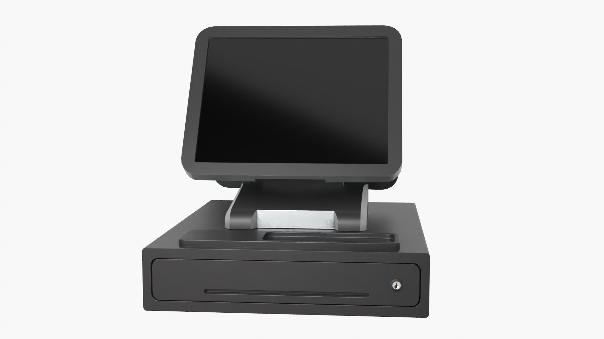 Pos Dual Screen 3D Model - TurboSquid 1839206