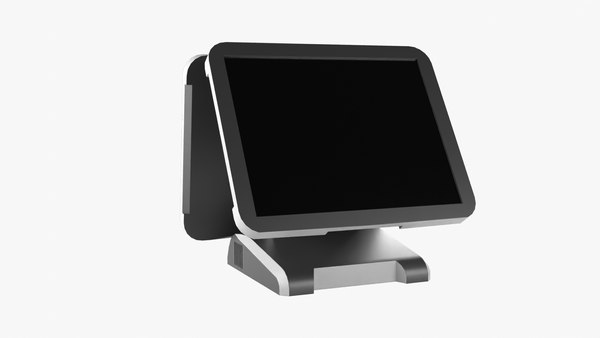 Pos Dual Screen 3D model - TurboSquid 1839206