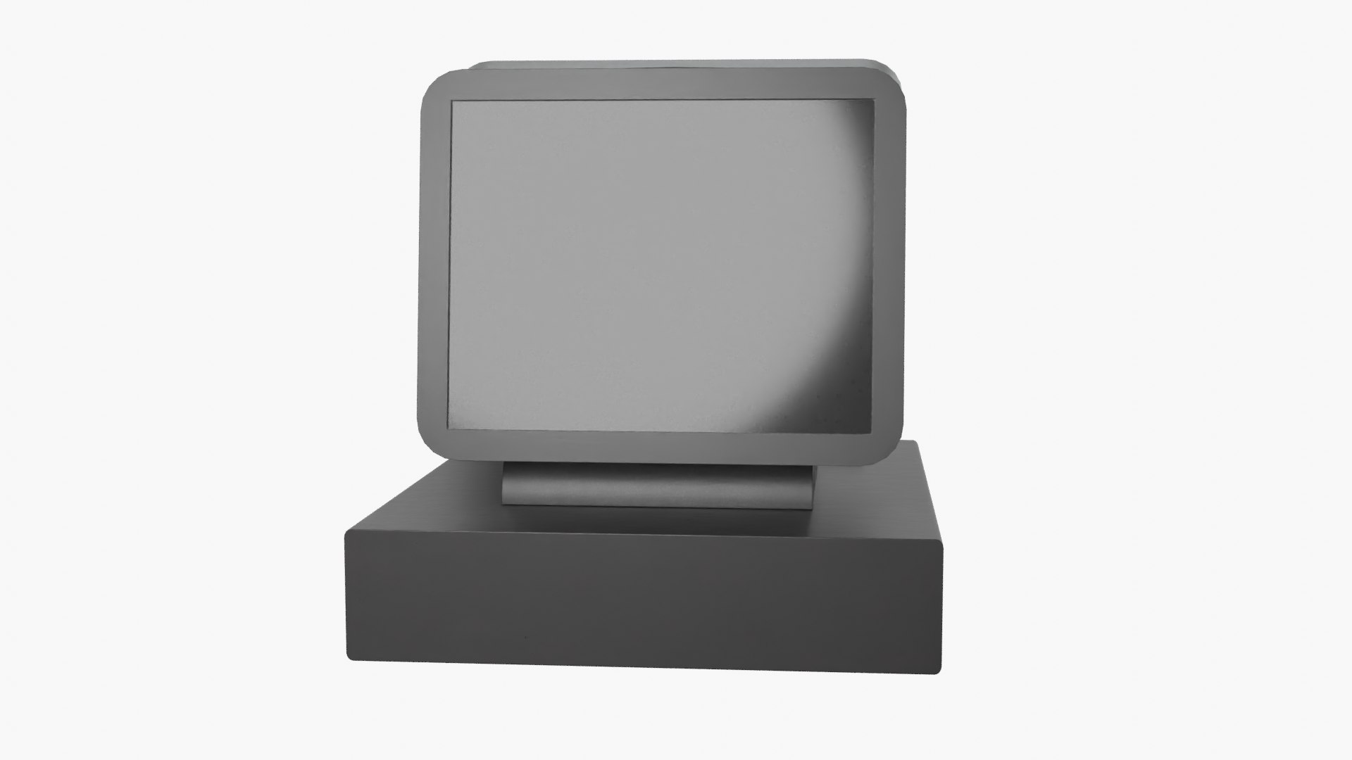 Pos Dual Screen 3D Model - TurboSquid 1839206