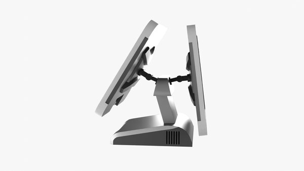 Pos Dual Screen 3D model - TurboSquid 1839206