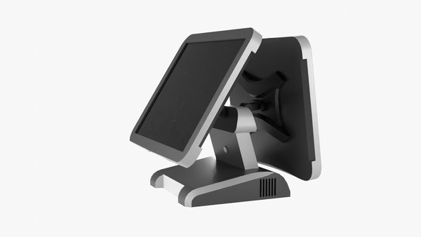 Pos Dual Screen 3D model - TurboSquid 1839206