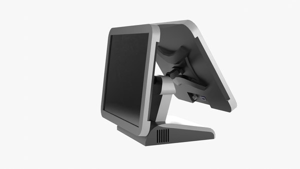 Pos Dual Screen 3D model - TurboSquid 1839206
