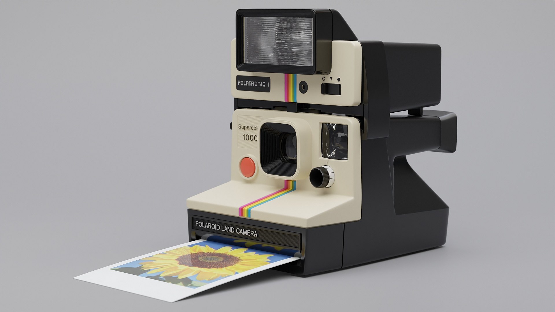 3D Polaroid Land Camera 1000 - TurboSquid 1981654