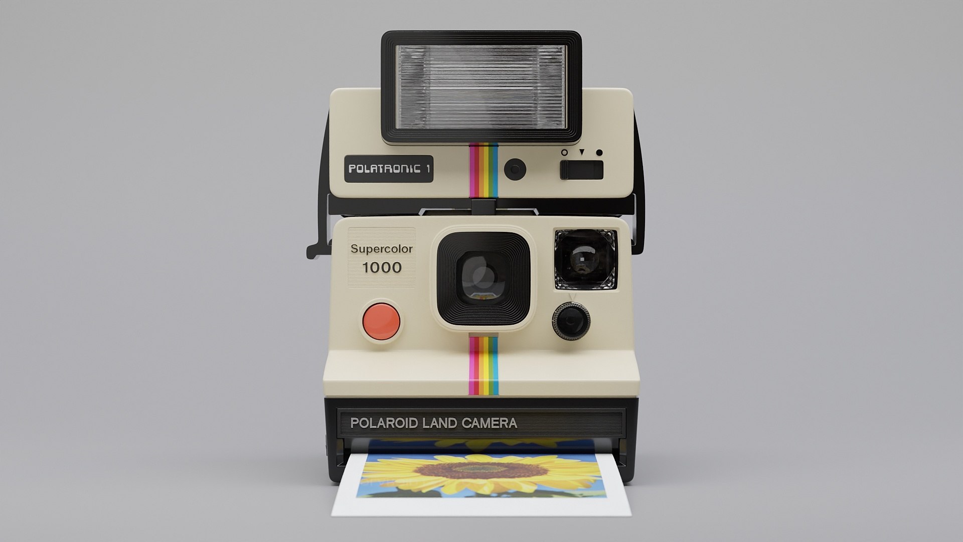 3D Polaroid Land Camera 1000 - TurboSquid 1981654
