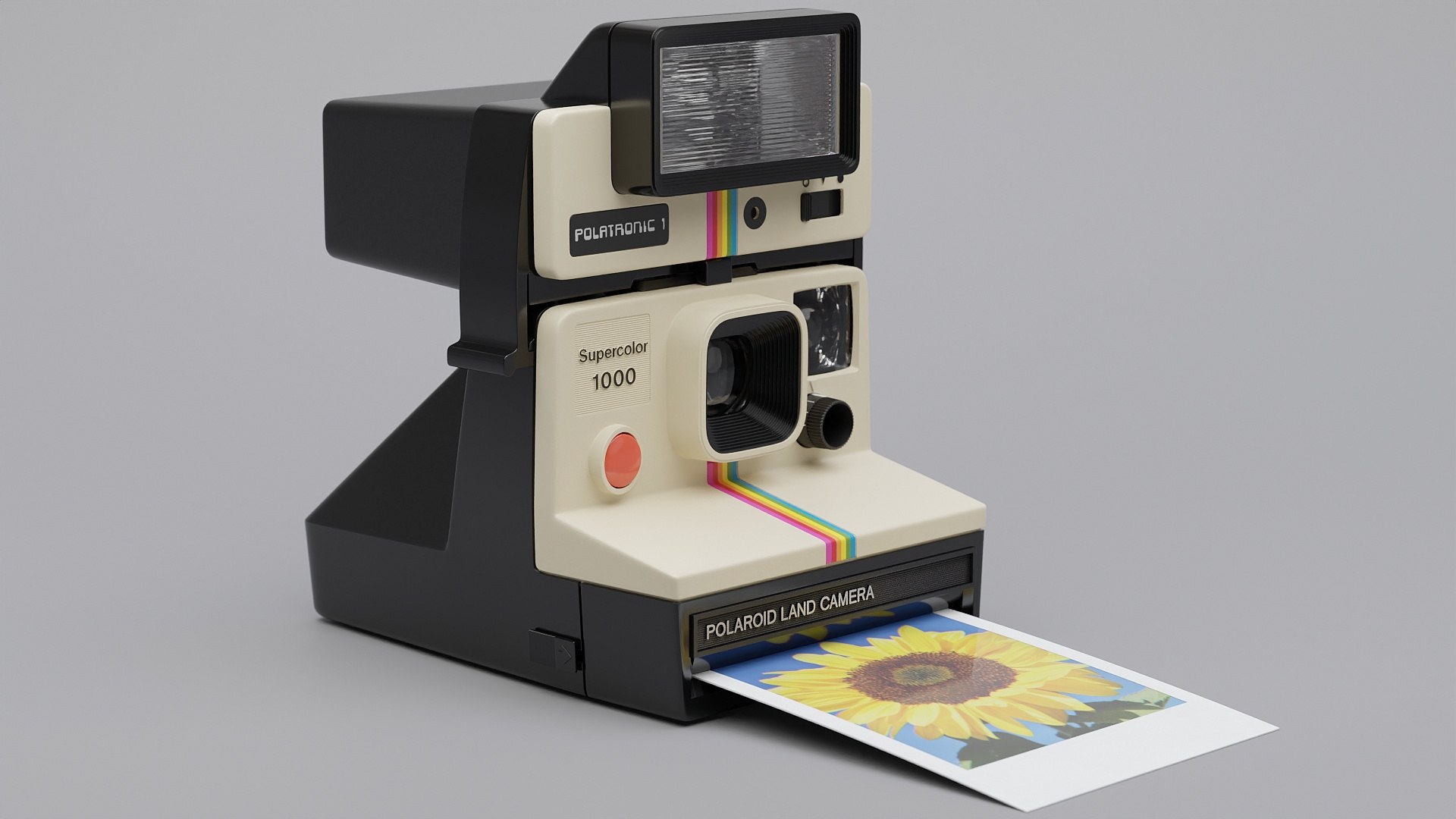 3D Polaroid Land Camera 1000 - TurboSquid 1981654