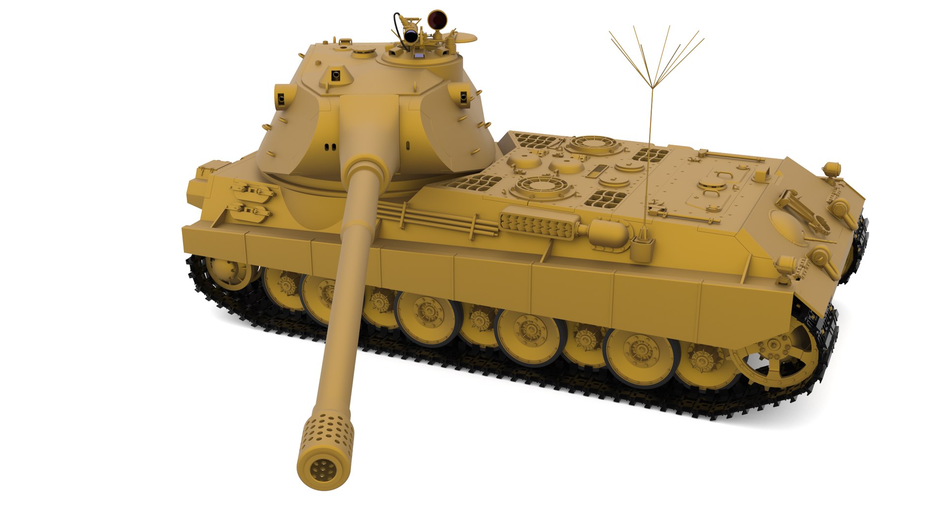 VK 7501 K 3D model - TurboSquid 2072729