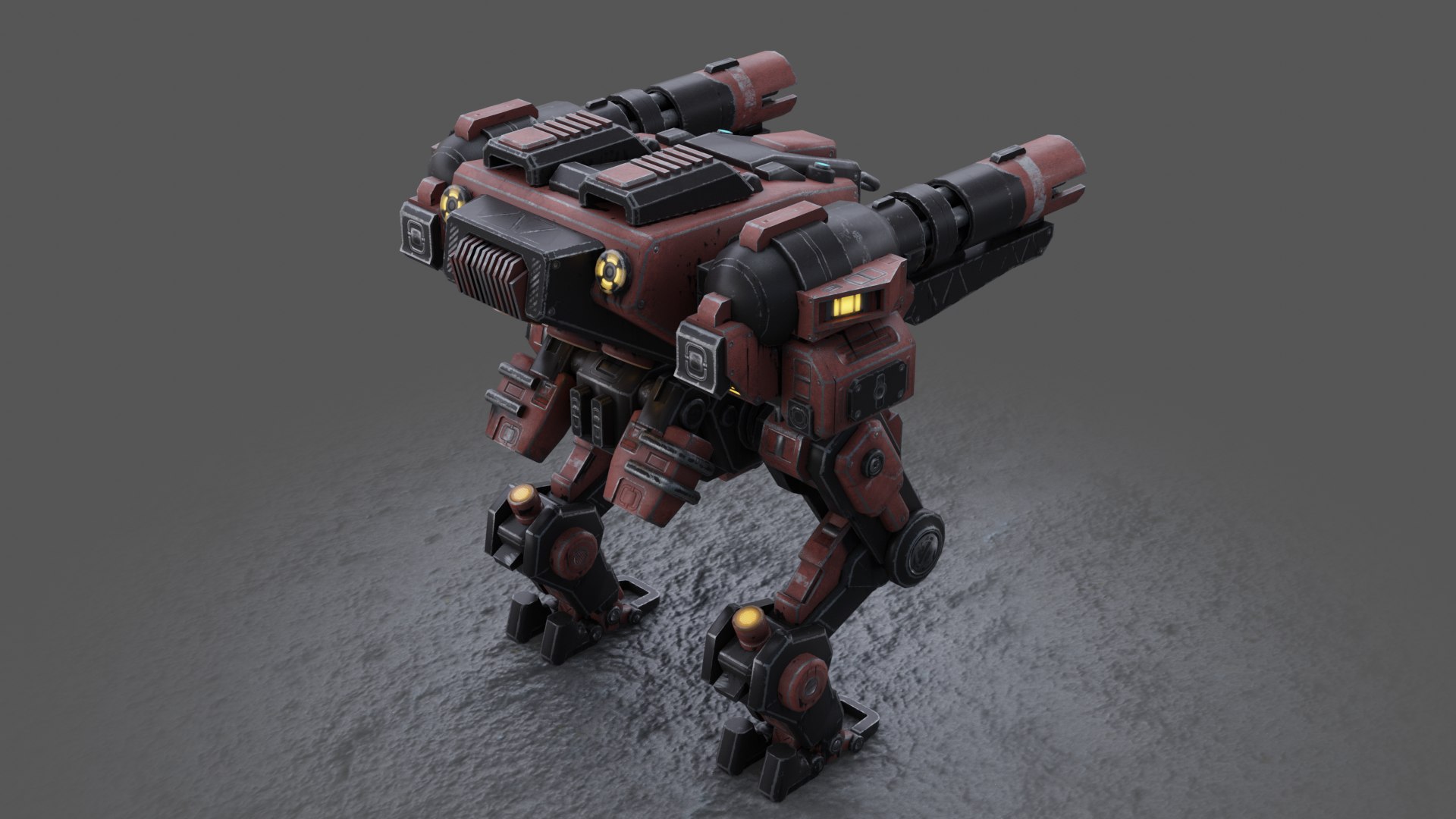 Mech M01 3D Model - TurboSquid 1451564
