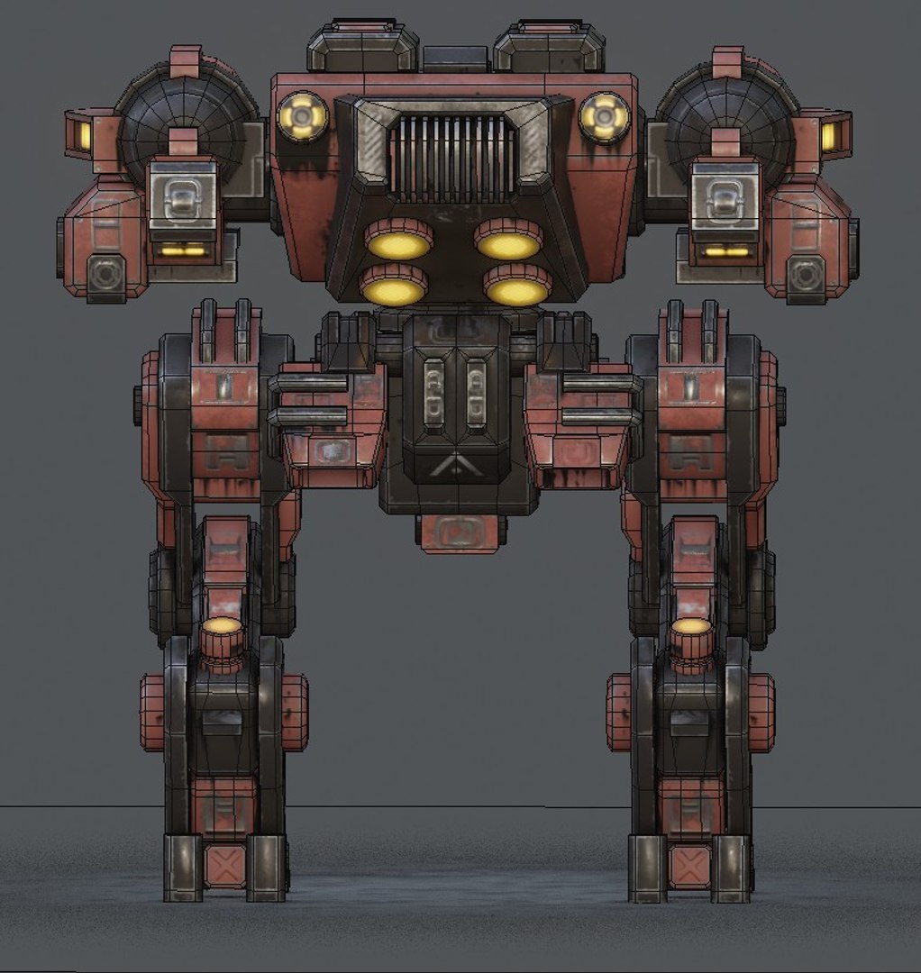 Mech M01 3D Model - TurboSquid 1451564