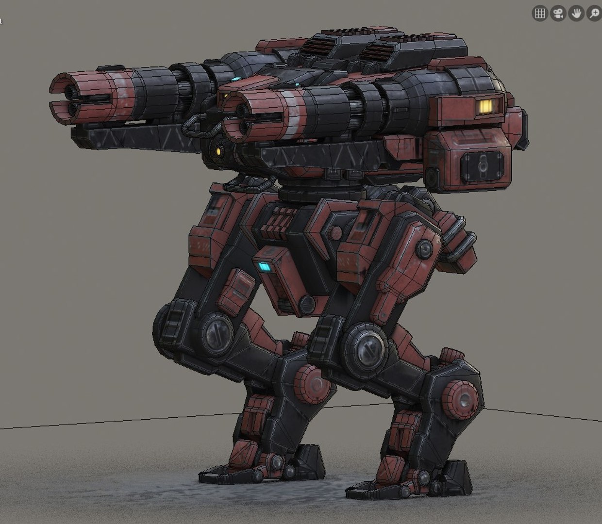 Mech M01 3D Model - TurboSquid 1451564