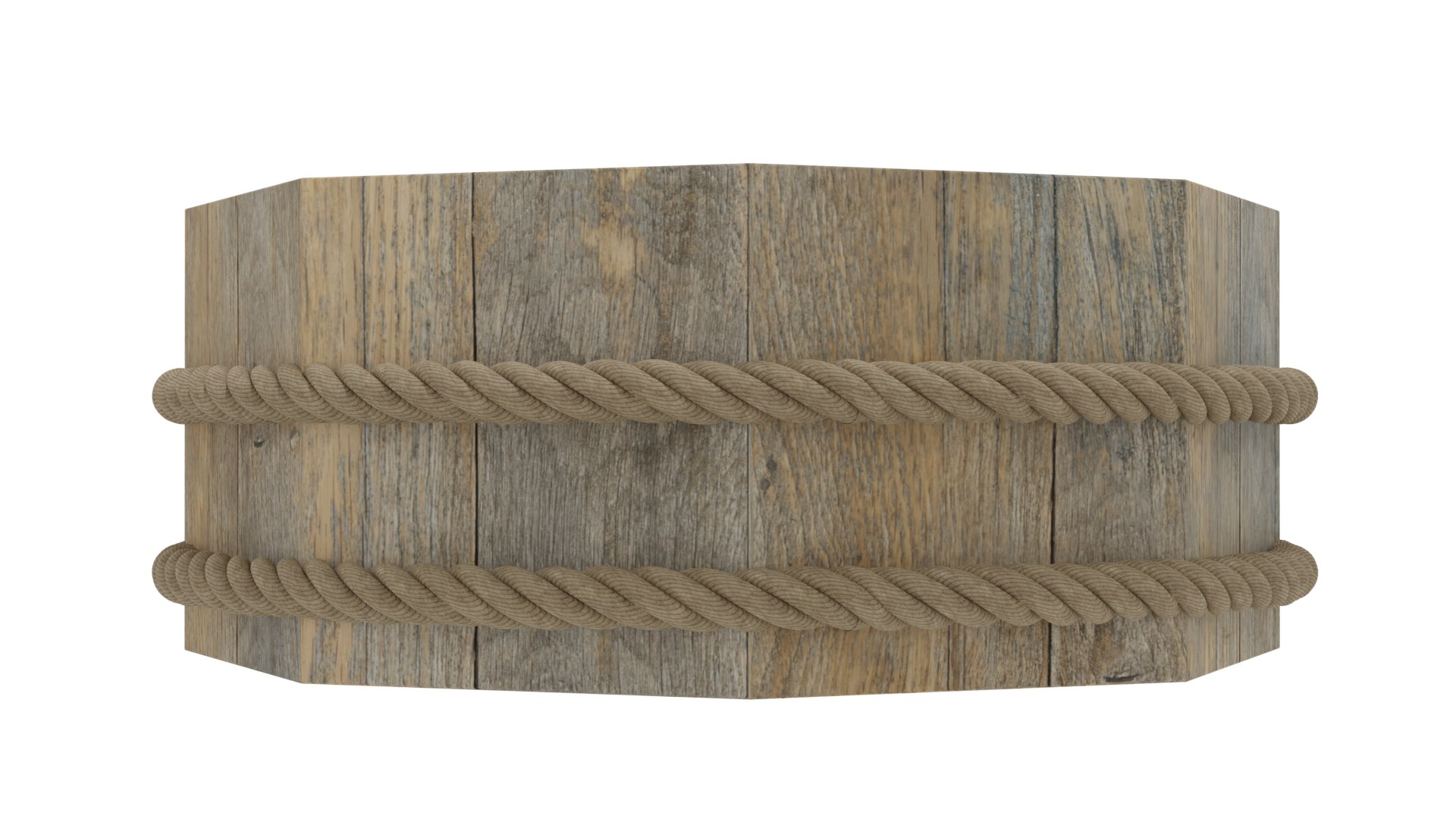 Round Wooden Crate 3D model - TurboSquid 1909068