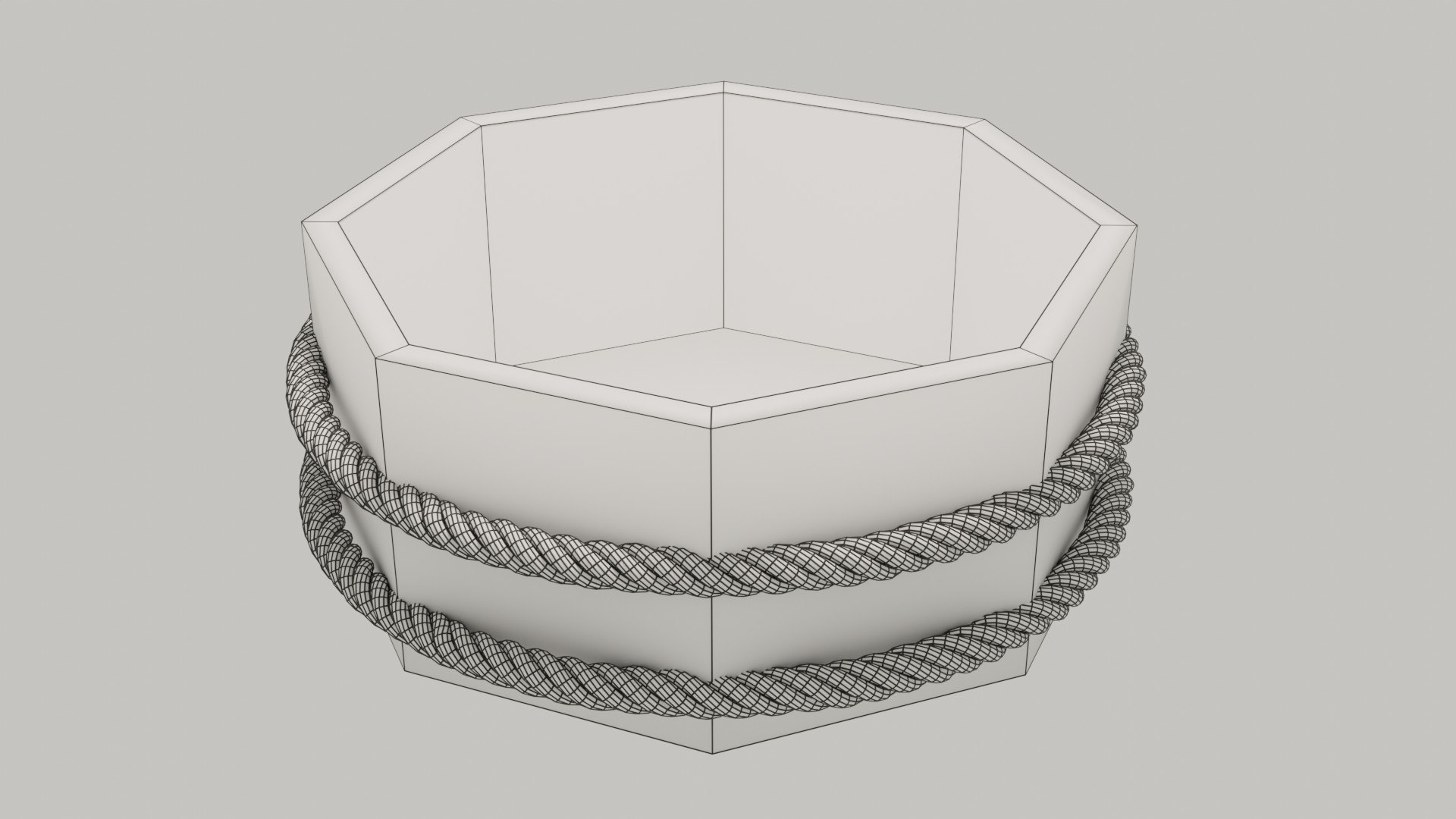 Round Wooden Crate 3D model - TurboSquid 1909068