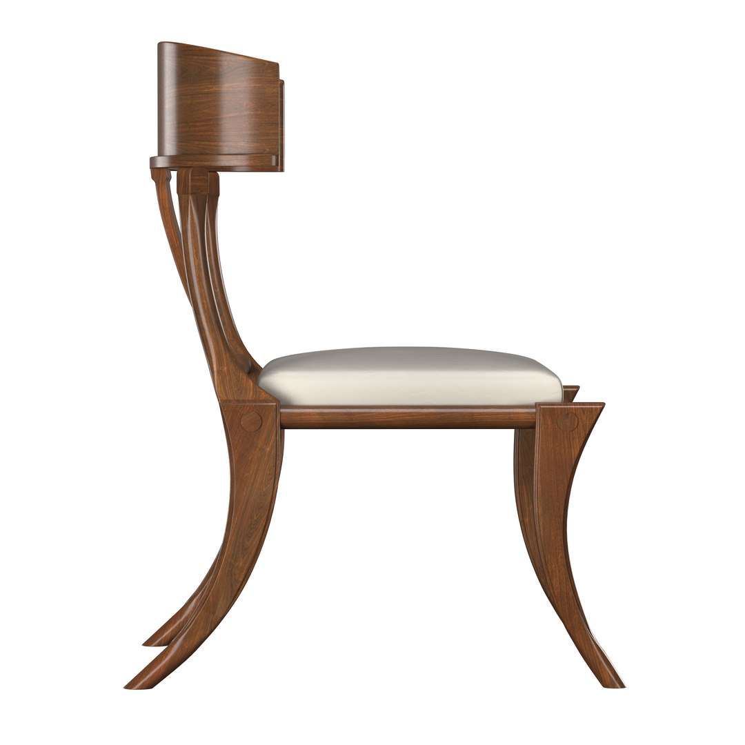 3D Model Klismos Chair - TurboSquid 1965104