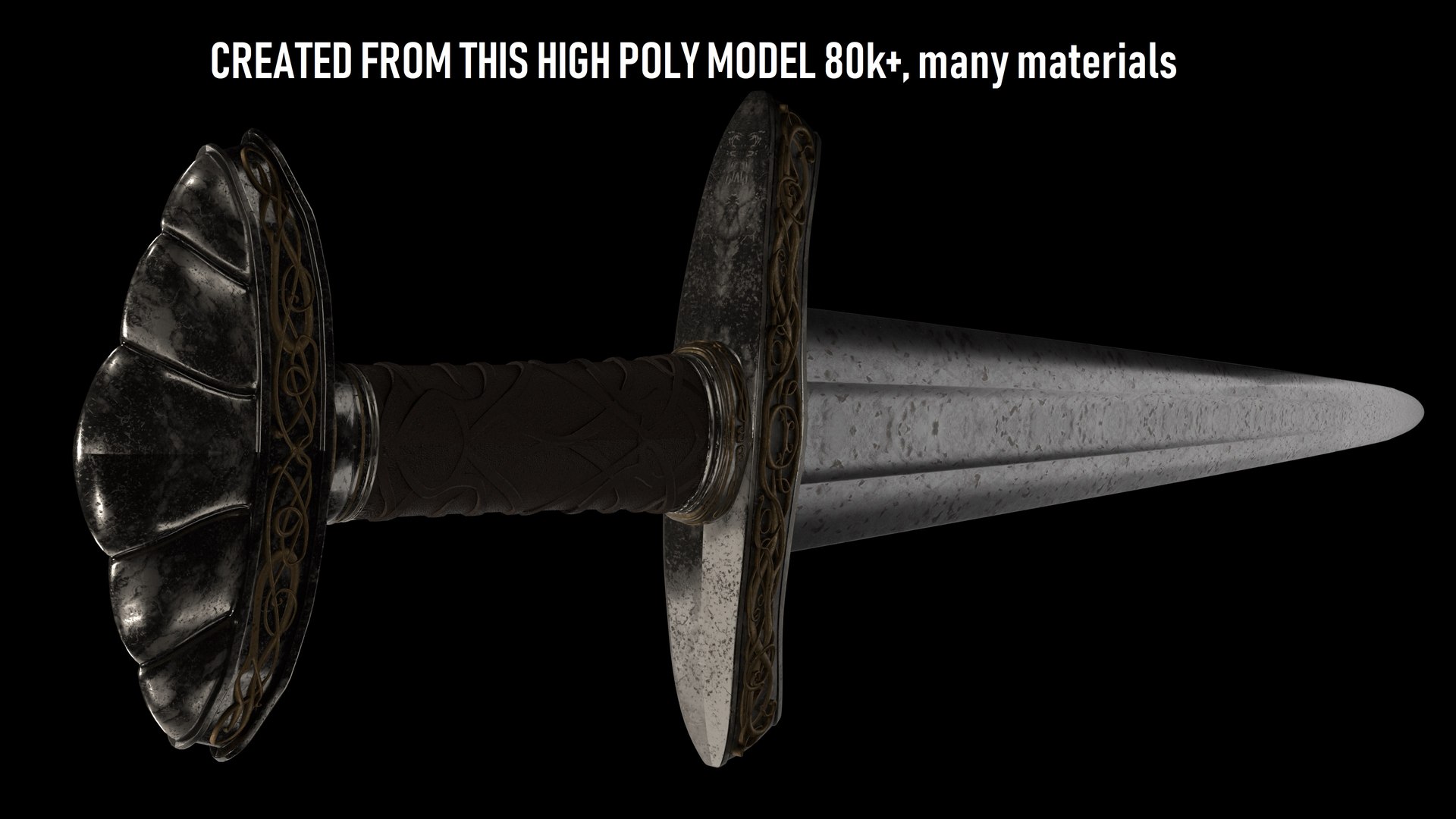 Viking Slavic Sword 3D - TurboSquid 1299912