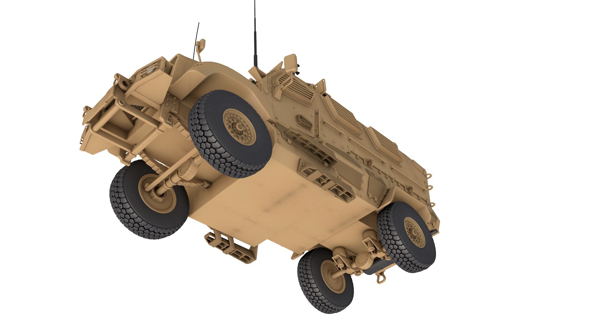 3D Model MaxxPro MRAP Armoured Fighting Vehicle - TurboSquid 2150396