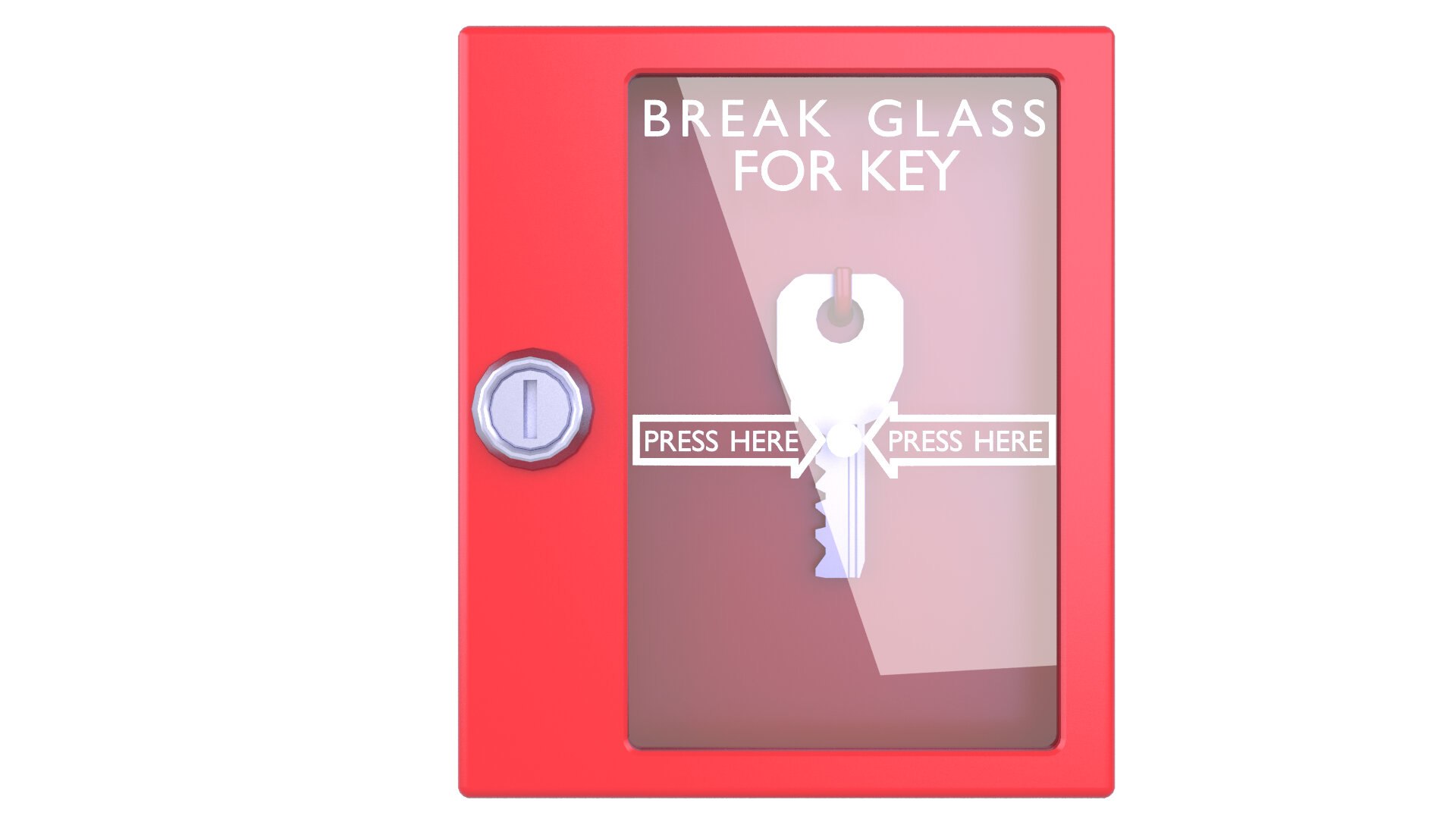 Box Emergency Key 3D Model - TurboSquid 1704975