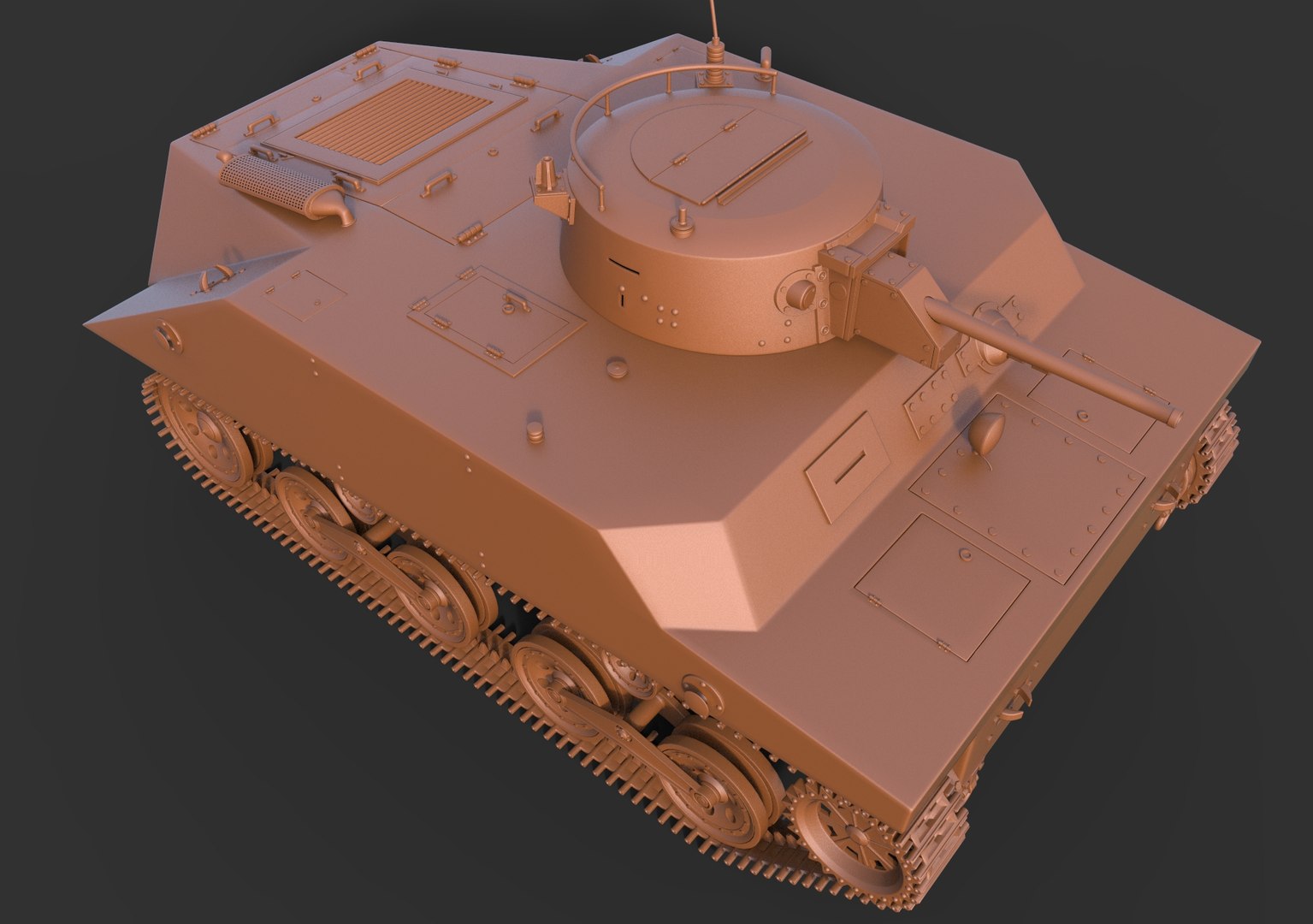 3D Type 2 Ka-Mi Clean - TurboSquid 1791451