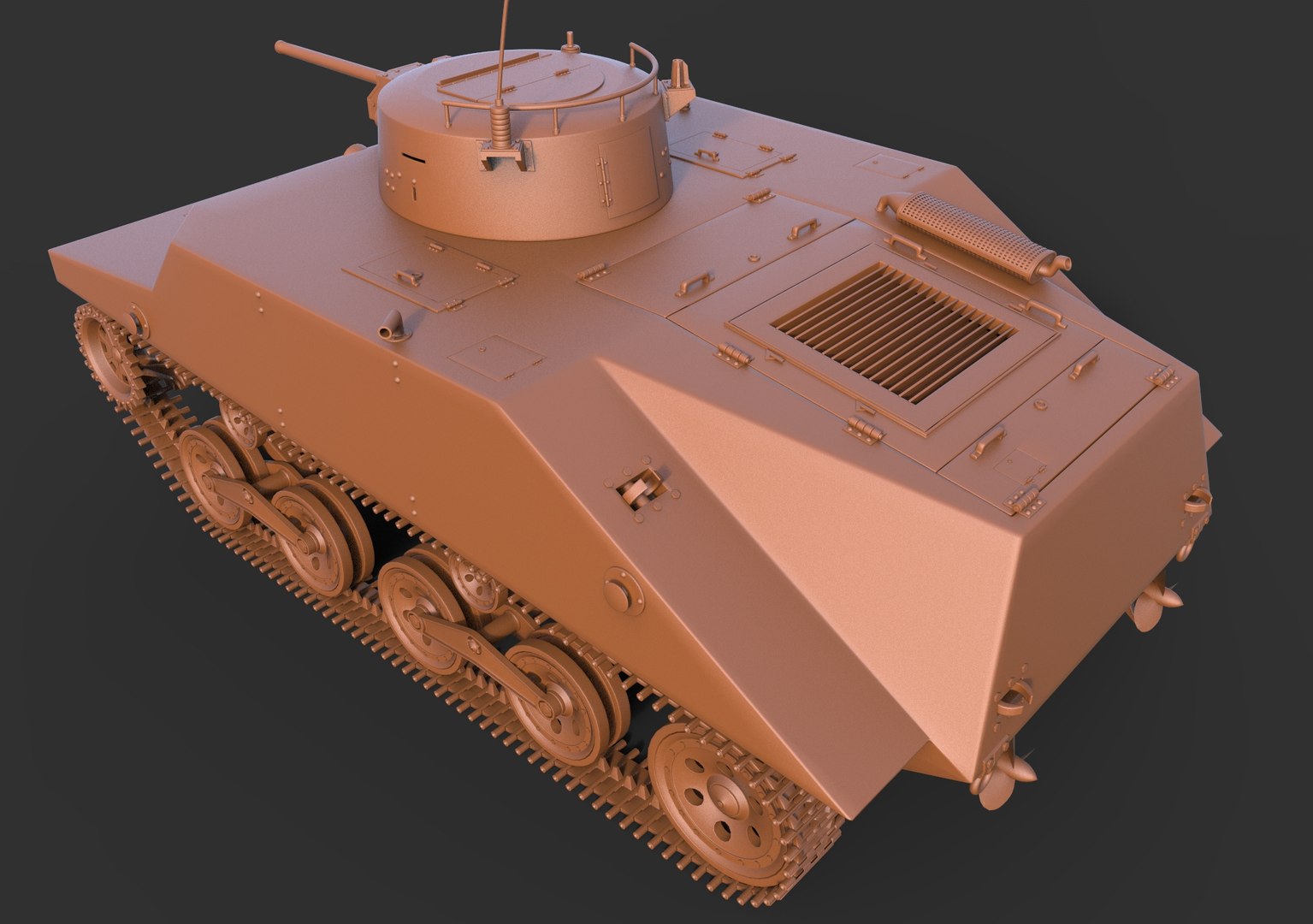 3D Type 2 Ka-Mi Clean - TurboSquid 1791451