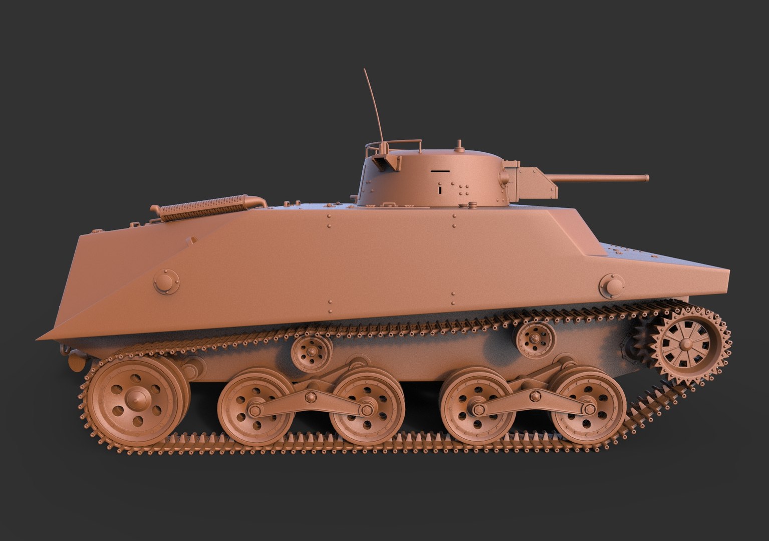 3D Type 2 Ka-Mi Clean - TurboSquid 1791451