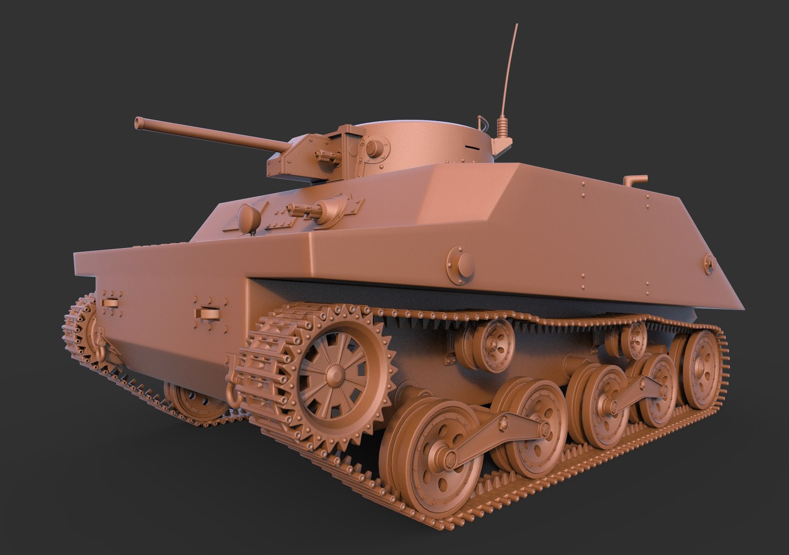 3D Type 2 Ka-Mi Clean - TurboSquid 1791451