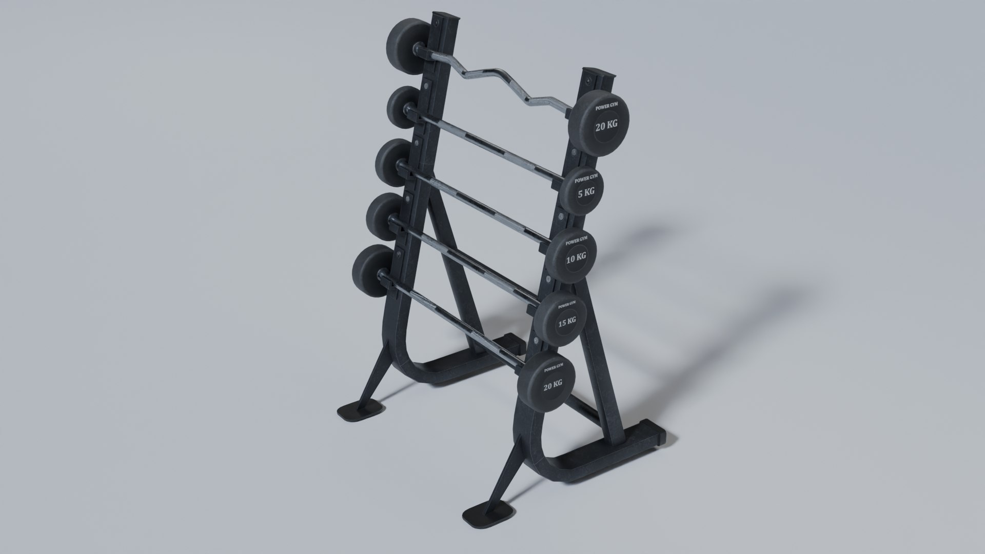 16 Gym Assets Collection 3D Model - TurboSquid 2277430