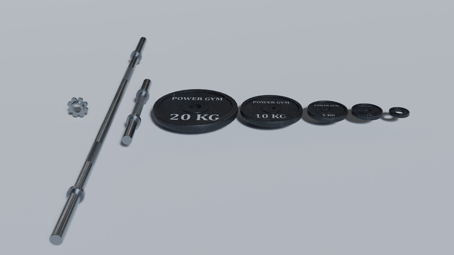 16 Gym Assets Collection 3D Model - TurboSquid 2277430