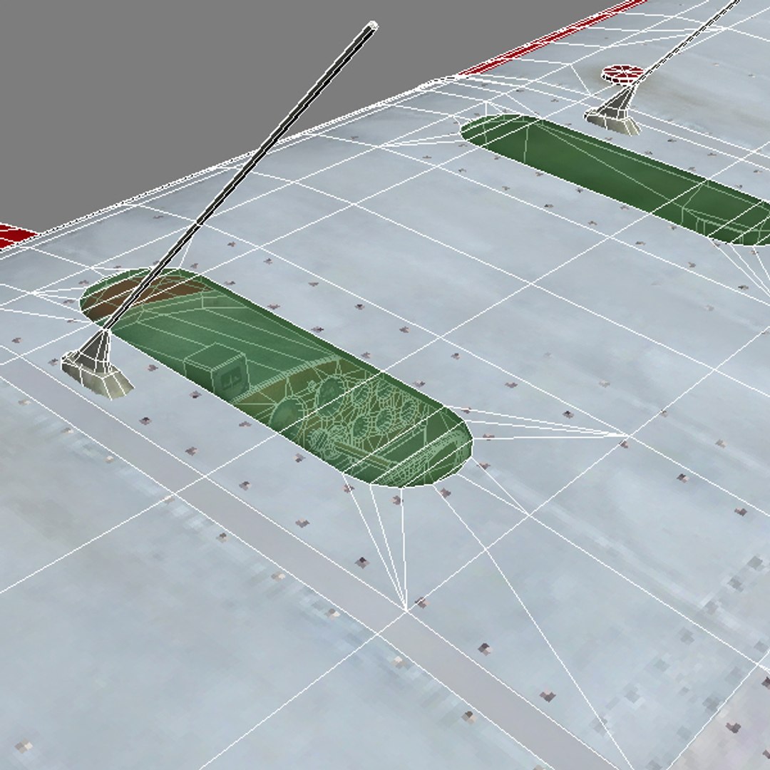 aircraft airplane 3d model