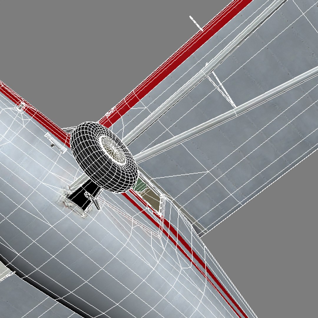 aircraft airplane 3d model