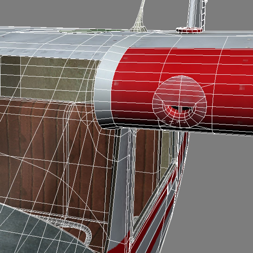 aircraft airplane 3d model