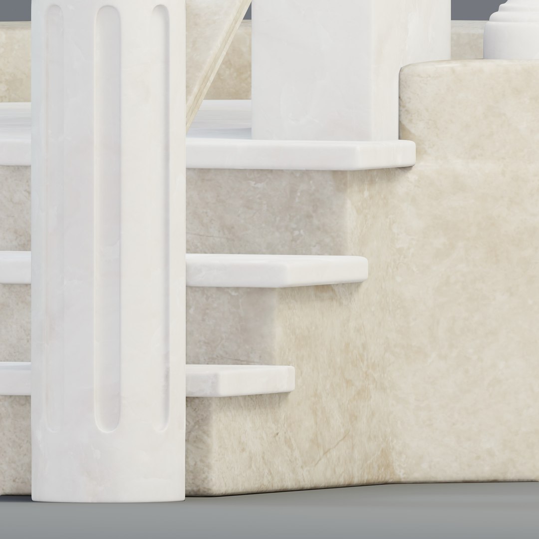 3D Balcony Railing - TurboSquid 1687413