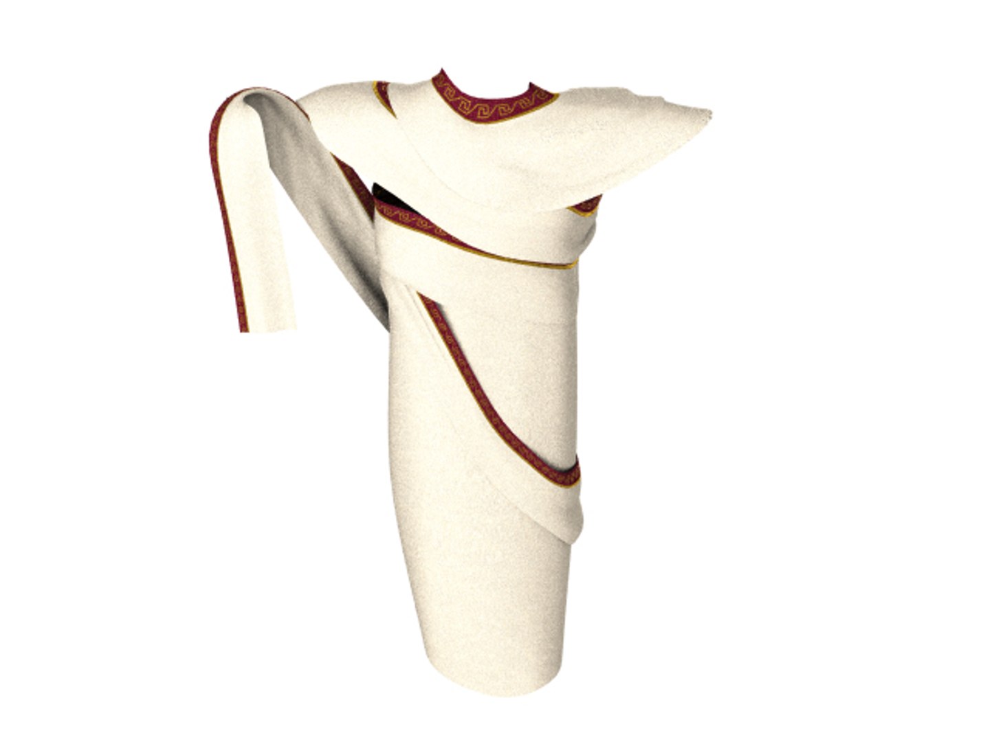 Roman Toga 3d Model