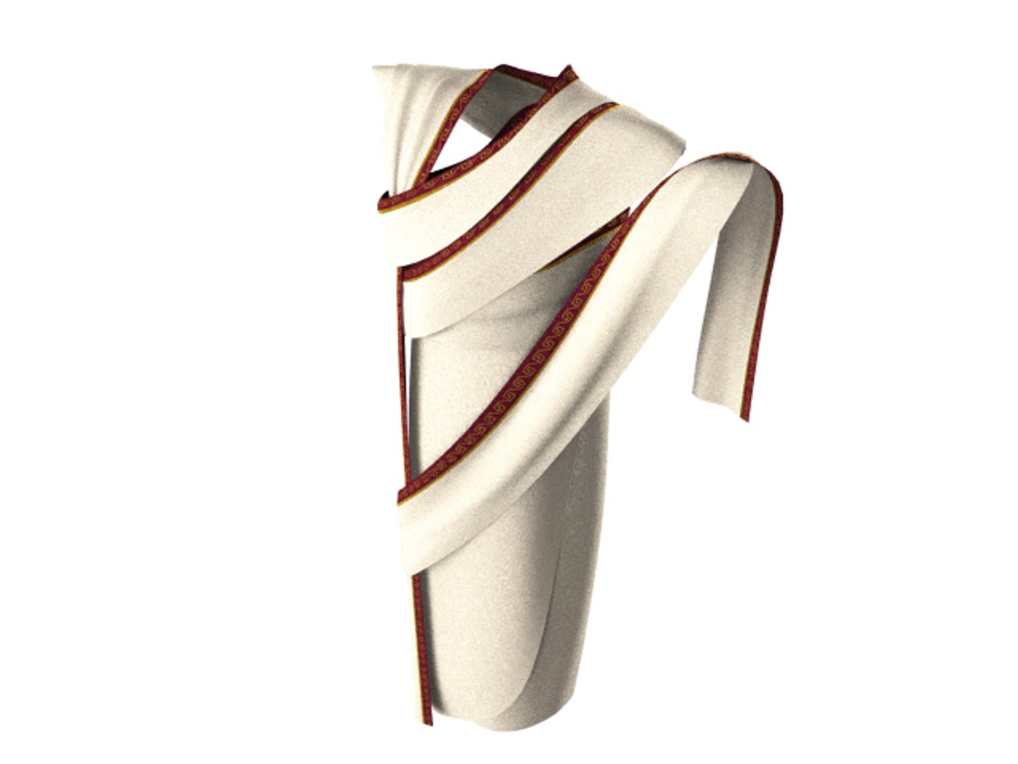 Roman Toga 3d Model