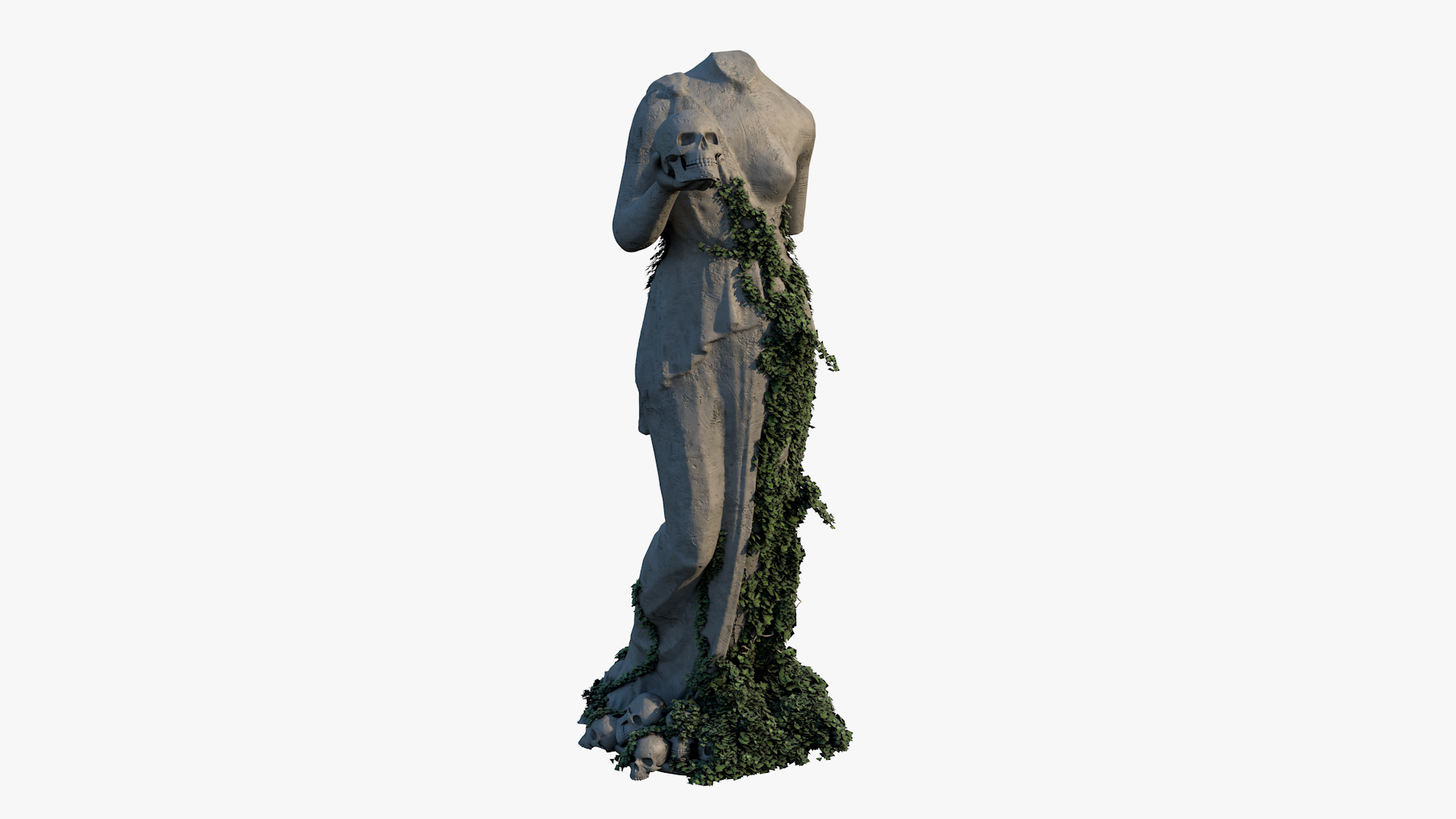 3D Mortuary Statue - TurboSquid 1920266
