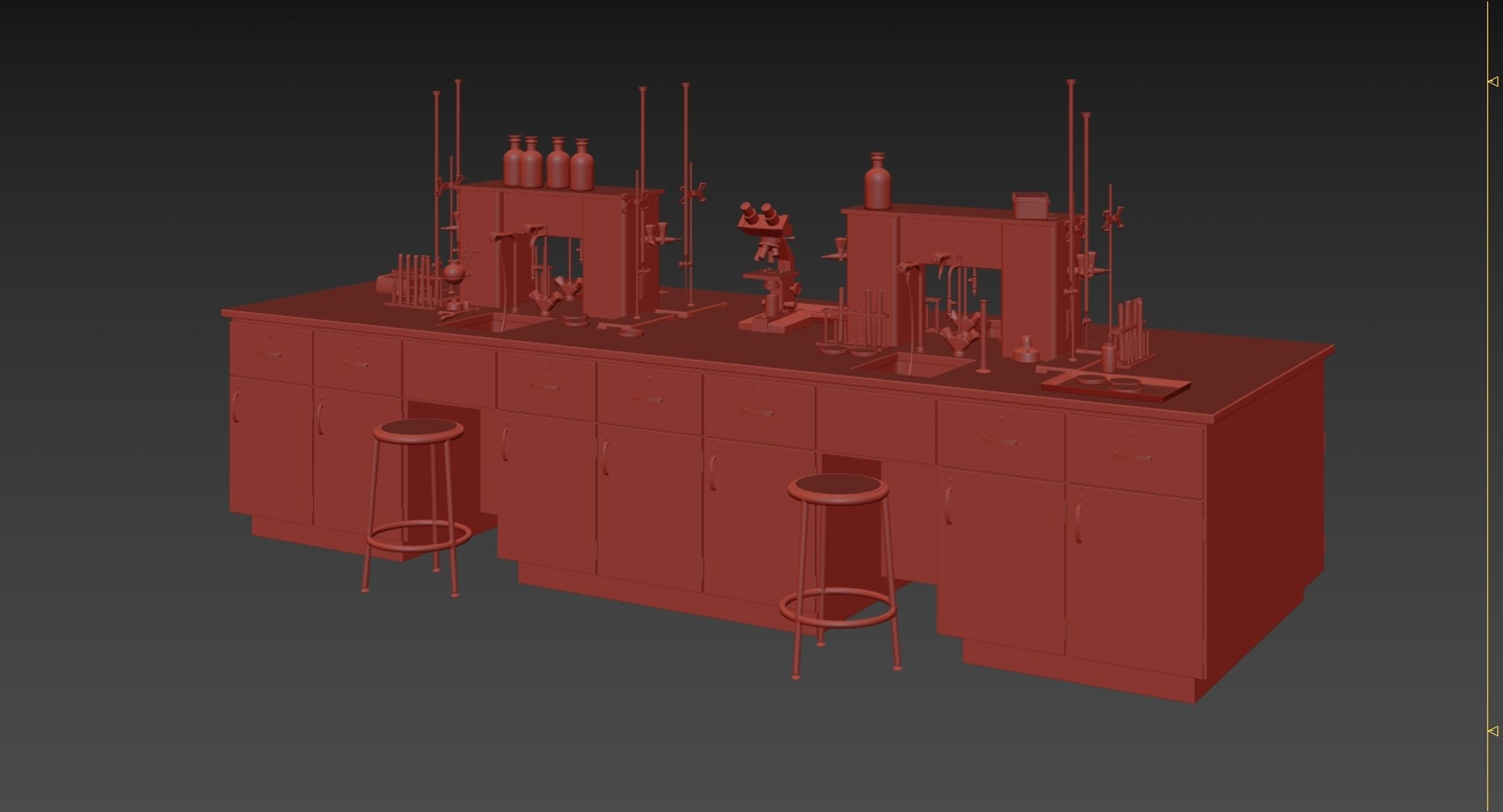 Realistic Laboratory Table 3D - TurboSquid 1237244