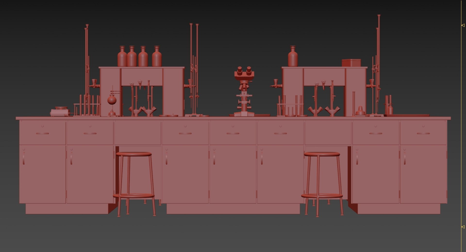 Realistic Laboratory Table 3D - TurboSquid 1237244