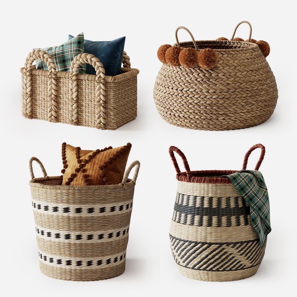 modelo 3d Baskets Set 21 - TurboSquid 2068369
